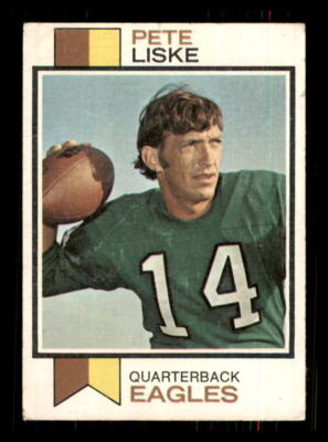 1973 Football Topps Pete Liske Philadelphia Eagles #422 1 | eBay