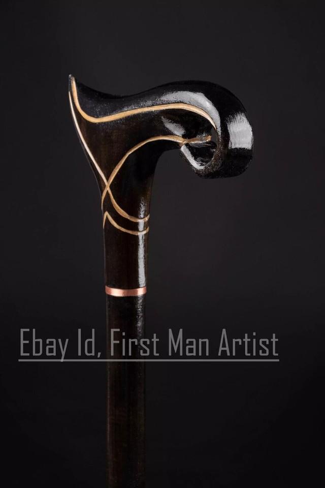 Designer Walking Stick Wooden VIP Walking Cane For Men Style Gift Best ...