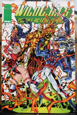 Image Comics WildCATS Cover Action Teams #9 March 1994 Jim Lee Cover | eBay