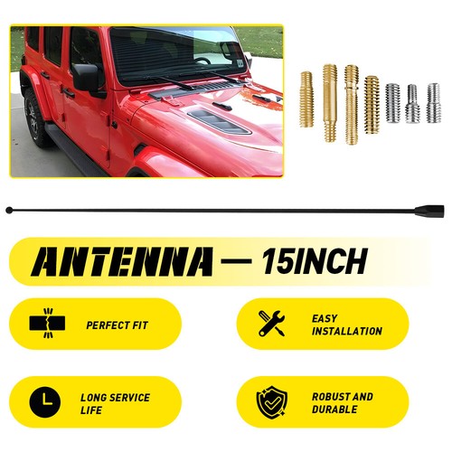 15" Antenna AM/FM Radio for Chevy Silverado 1500 2500 3500 & GMC Sierra ...