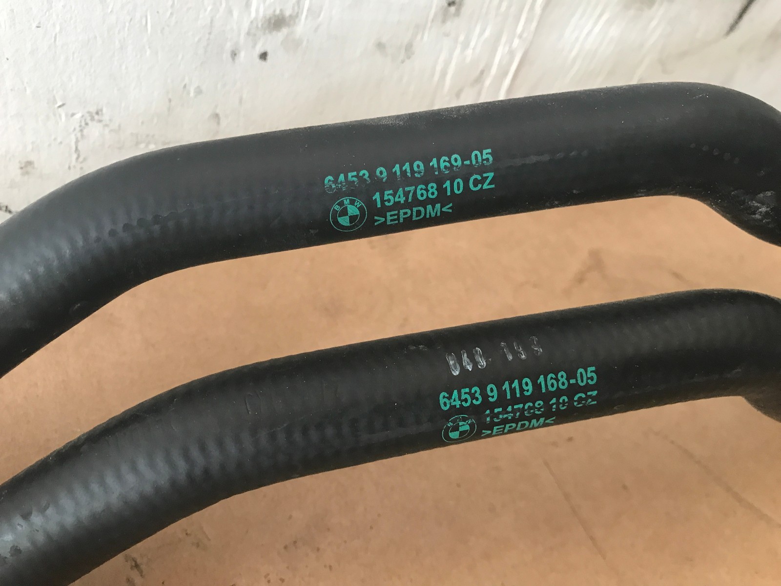 BMW OEM F01 F02 740 750 WATER HEATER CONTROL VALVE PUMP HOSE ...