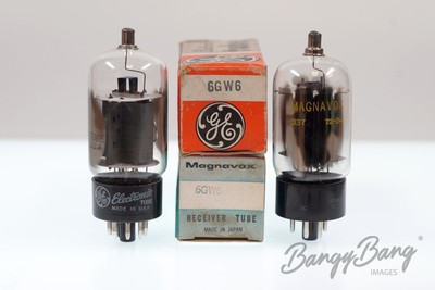 2 Vintage Mix 6GW6/6DQ6B Beam Power Amplifier Tube Valve- BangyBang ...