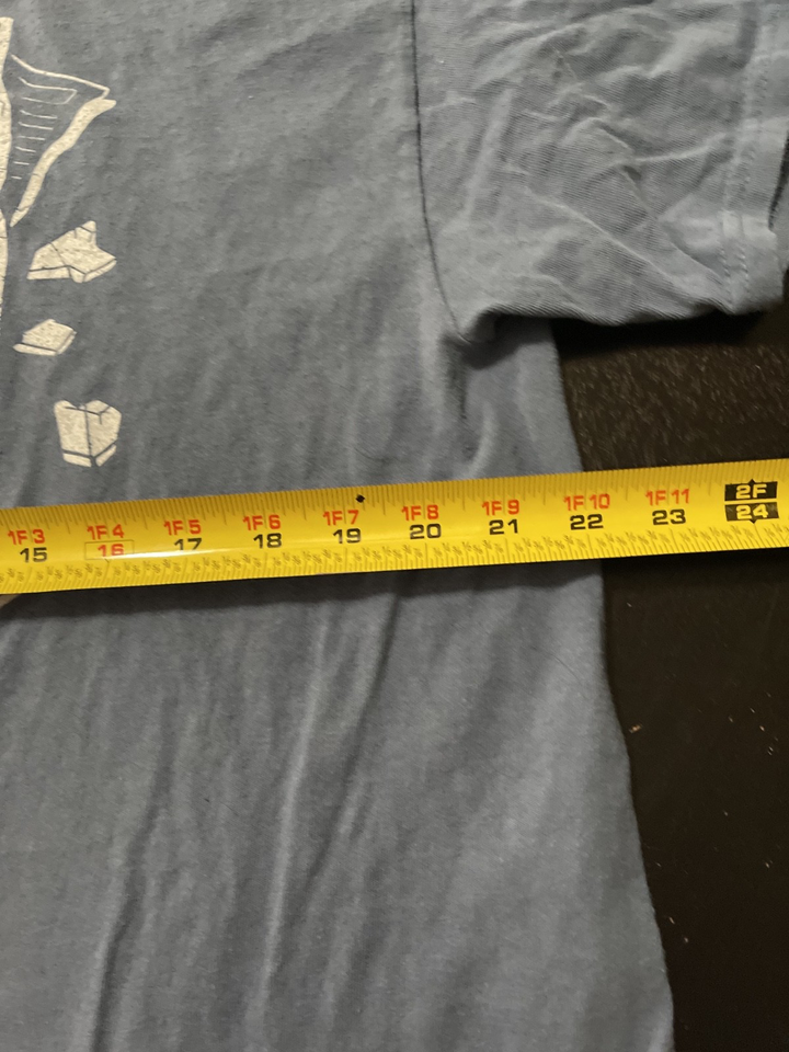 Lootwear Office Space Movie, Printer Bats & Stapler T-Shirt, Blue/Gray ...