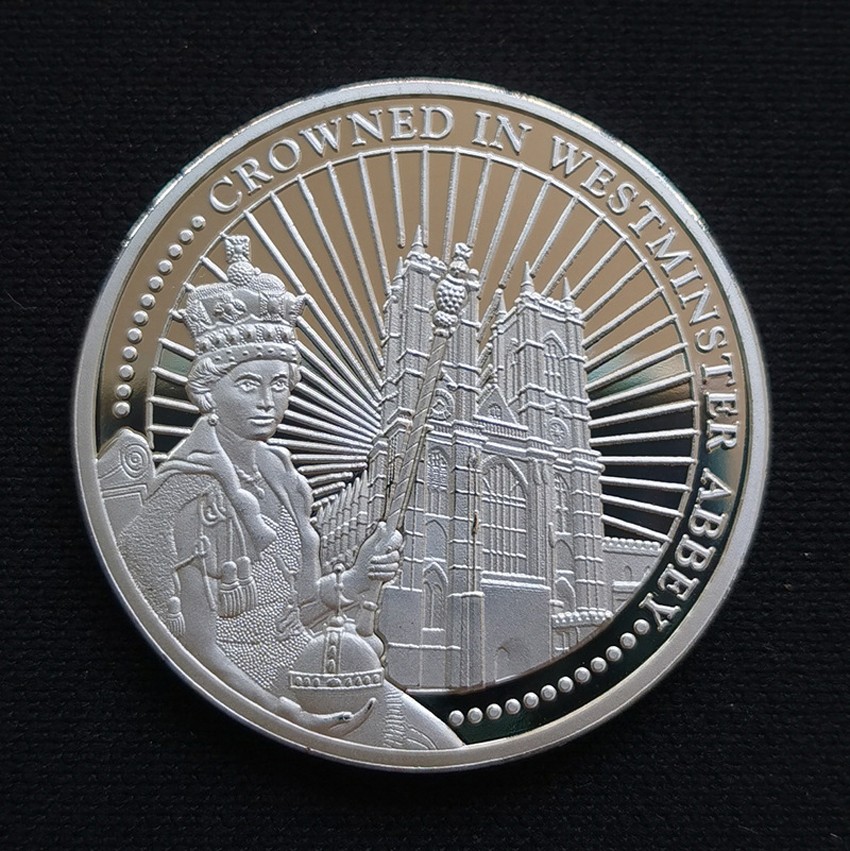 100 PCS Collection Queen Elizabeth II Coin 1952-2022 70th Platinum ...
