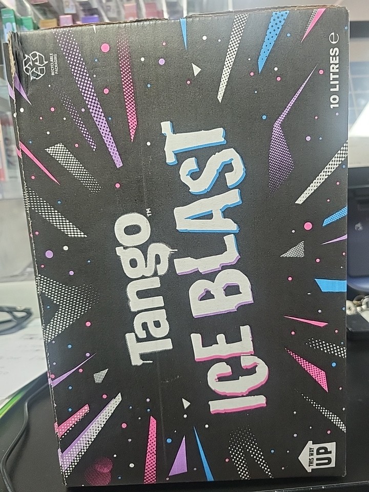 Tango Ice Blast No Sugar Orange Flavour Premix 1x10L Bag-in-Box Jan 26 ...