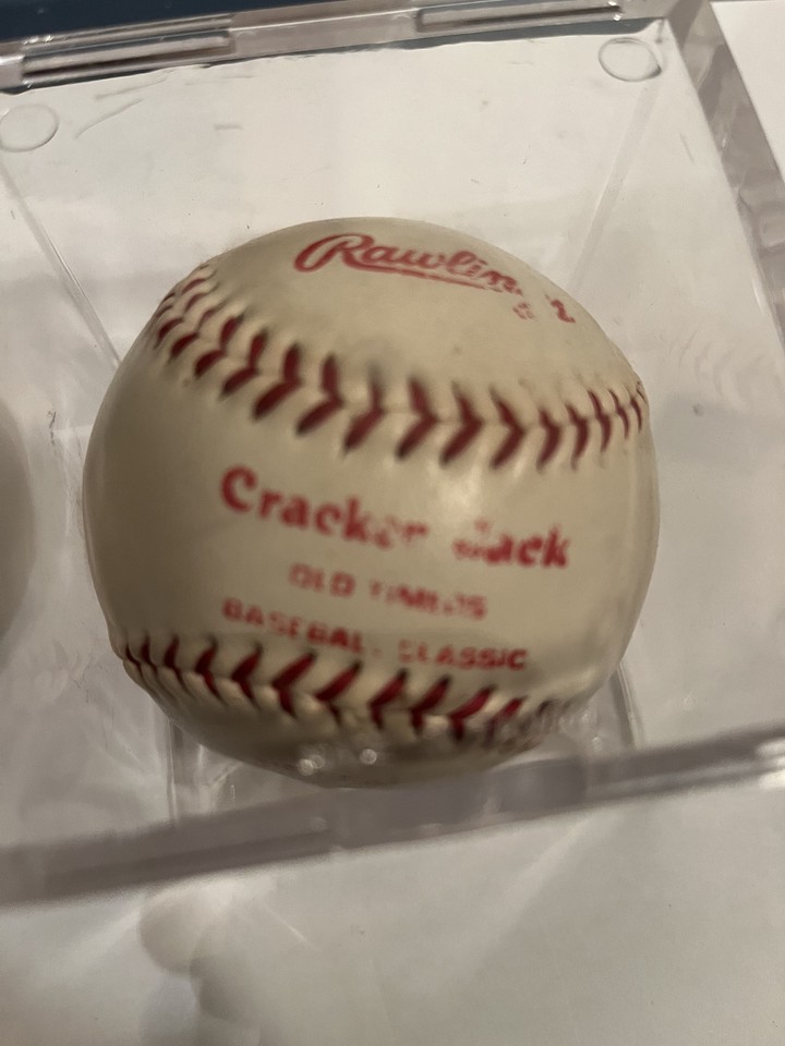 Rawlings Cracker Jack Old Timers Day Unsigned Logo Baseball U344 | eBay