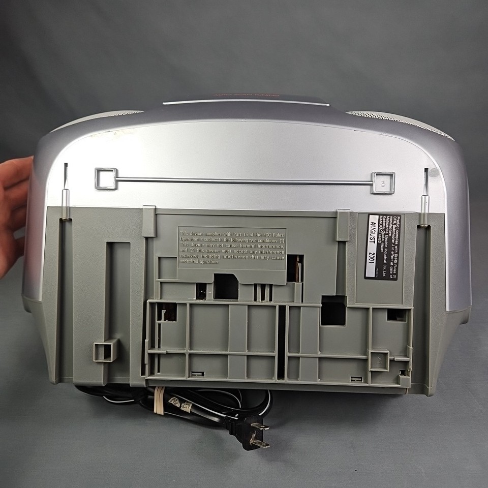 PANASONIC RX-D13 CD Player AM/FM Radio Cassette Stereo Boombox Portable ...