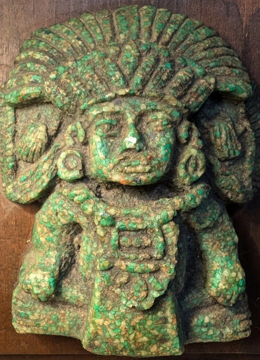 Mayan Aztec Green Stone Wall Plaque | eBay