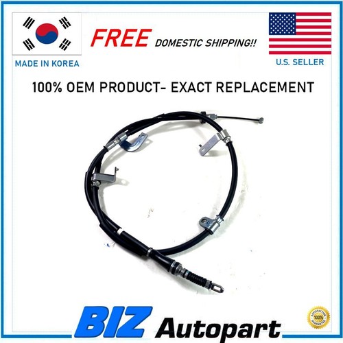 OEM ! LEFT PARK BRAKE CABLE FOR 2007-2009 SANTA FE MANUAL TRANS OE ...