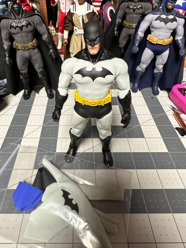 Mezco one 12 custom hush batman suit only no cape | eBay
