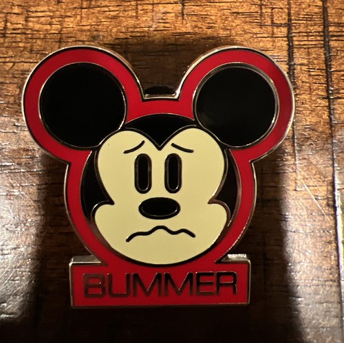 Disney Trading Pin Trader - Mickey Mouse Bummer Disneyland Collector | eBay
