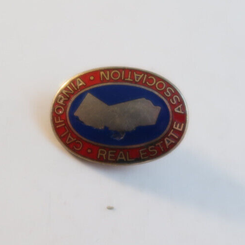 Small Vintage California Real Estate Association Pin Lapel Brooch 0.75 ...