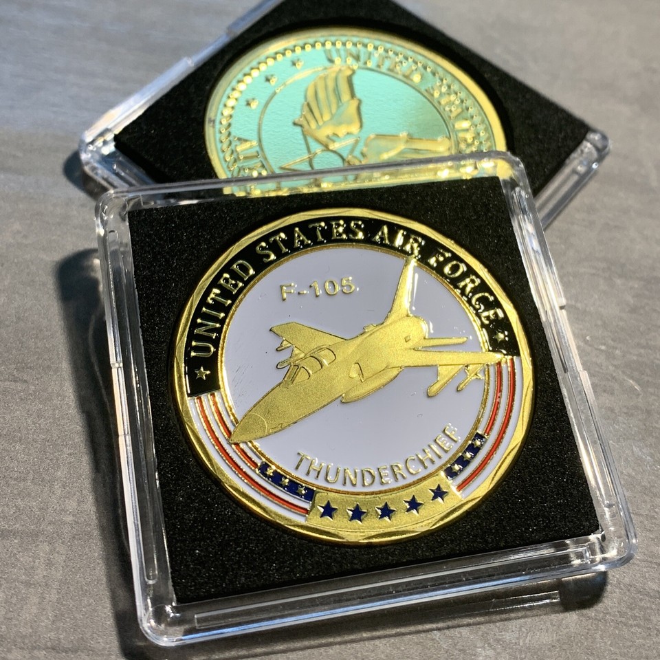 F-105 Thunderchief Challenge Coin Fighter-Bomber United States AIR ...