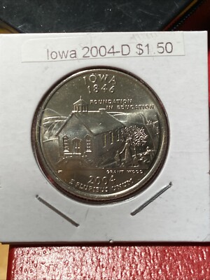 2004-D Iowa State Quarter BU | eBay