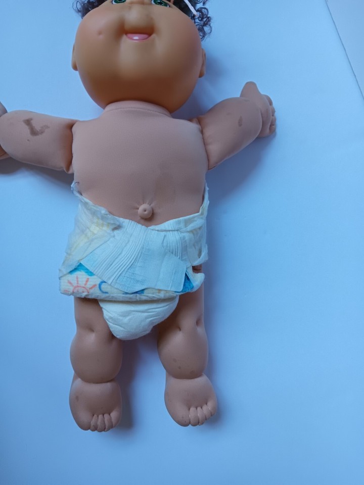 Play Along OAA Cabbage Patch Kids Doll 2004 PA-13 Curly Brown Hair ...