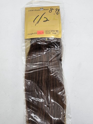 Cool Tangle Free - 100% Human Hair Color F430 | eBay