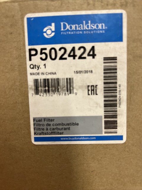Donaldson P502424 Fuel Filter Water Separator for sale online | eBay