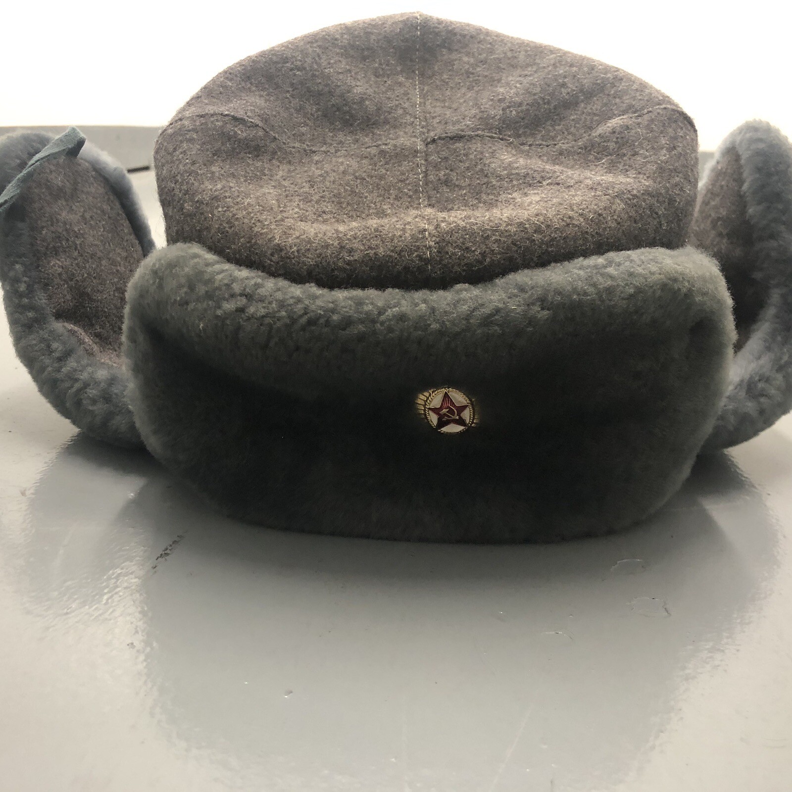 1940s Authentic Russian Ushanka Military hat w/ Army … - Gem