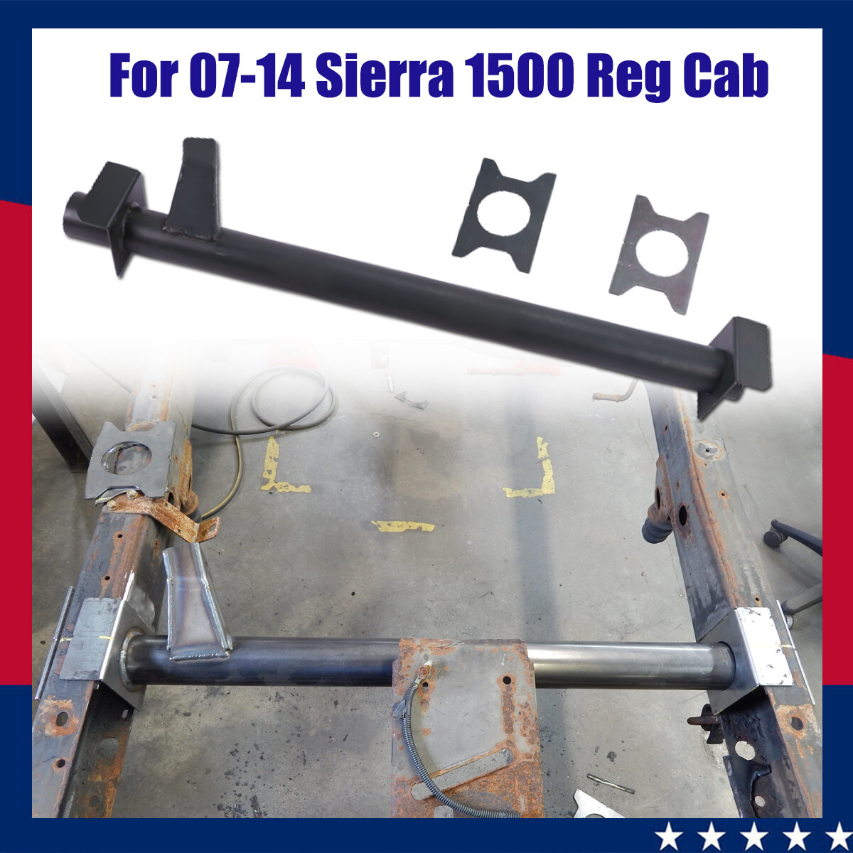 Rear Tank Support and Rear Shock Mount Crossmember For 07-14 Chevy ...