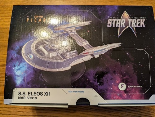 Fanhome Star Trek Collection SS Eleos XII *UNOPENED, NEW IN BOX* Picard ...
