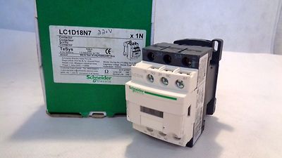 NEW IN BOX SCHNEIDER LC1D18N7 CONTACTOR 220V COIL | eBay