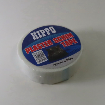 Hippo Plaster Scrim Jointing 50mm x 90m Tape | eBay UK