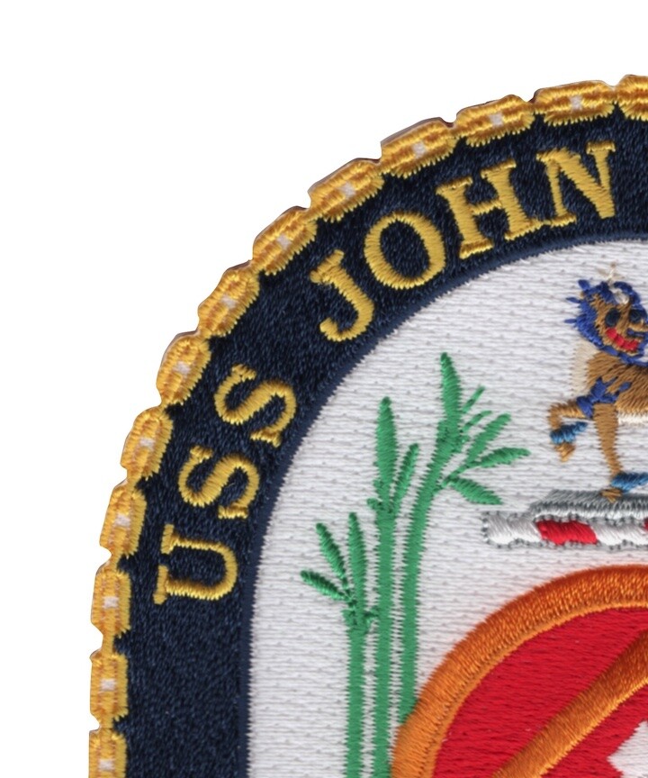 USS John L. Canley ESB-6 Patch | eBay