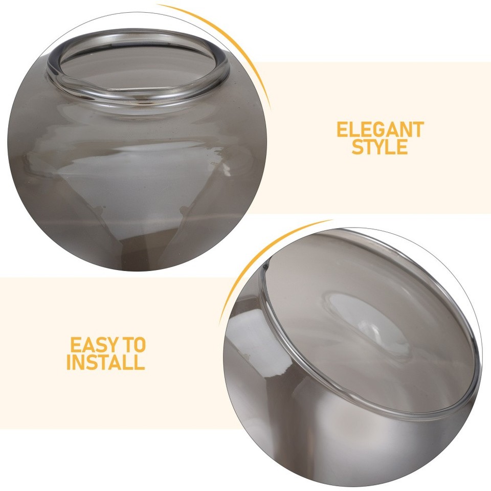 Ball Shaped Lampshade Vanity Light Cover Replacement Glass Globe | eBay ...