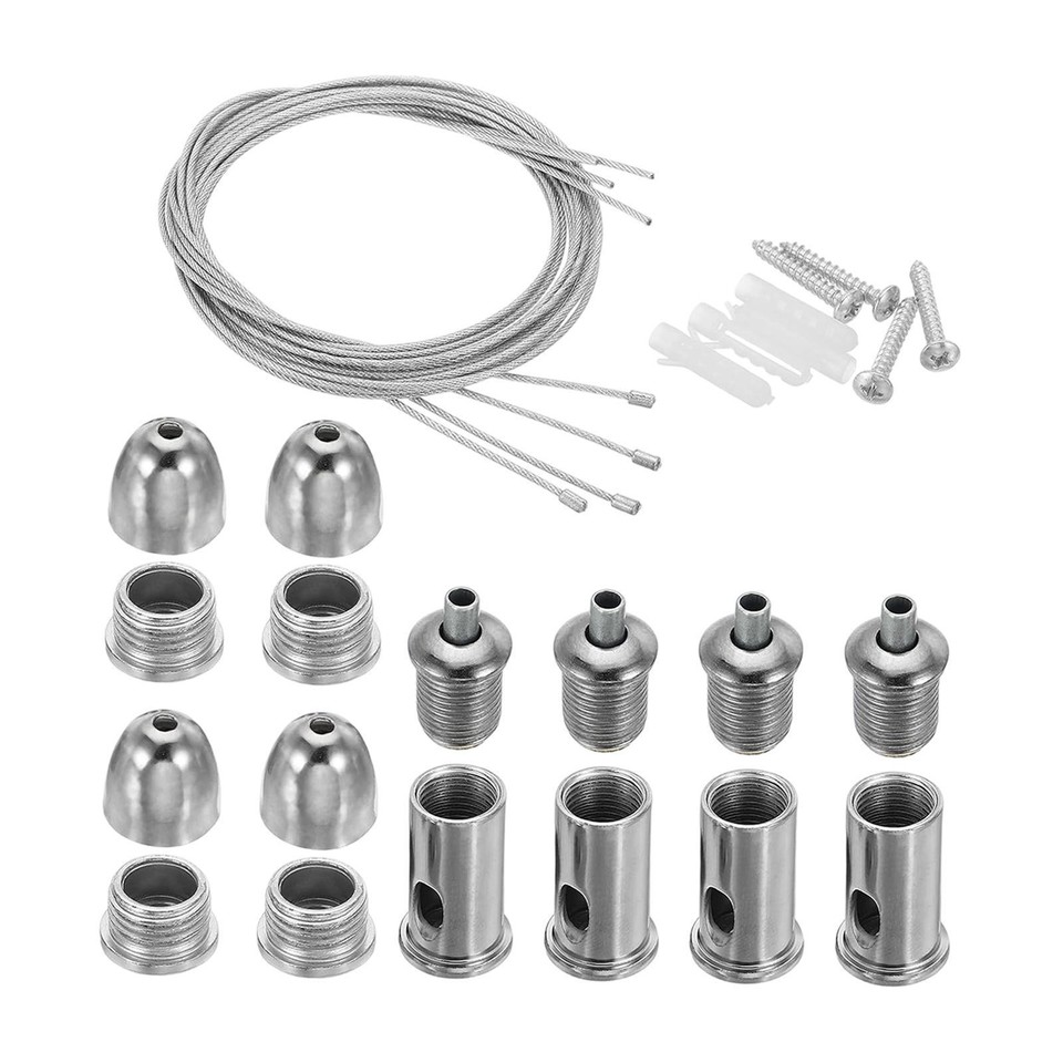 Ceiling Hanging Wire Cable Kit Mounting Hardware for Chandelier Hotel ...
