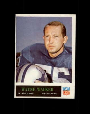 1965 Philadelphia Football #068 Wayne Walker STARX 5 EX (CS128893) | eBay
