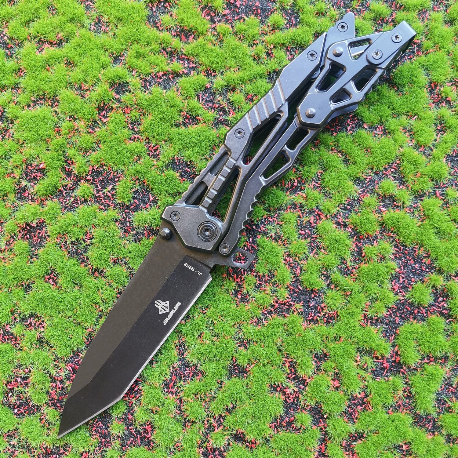 Exquisite Skeletonized Design Stainless Steel Blade Multi-sharp Folding ...