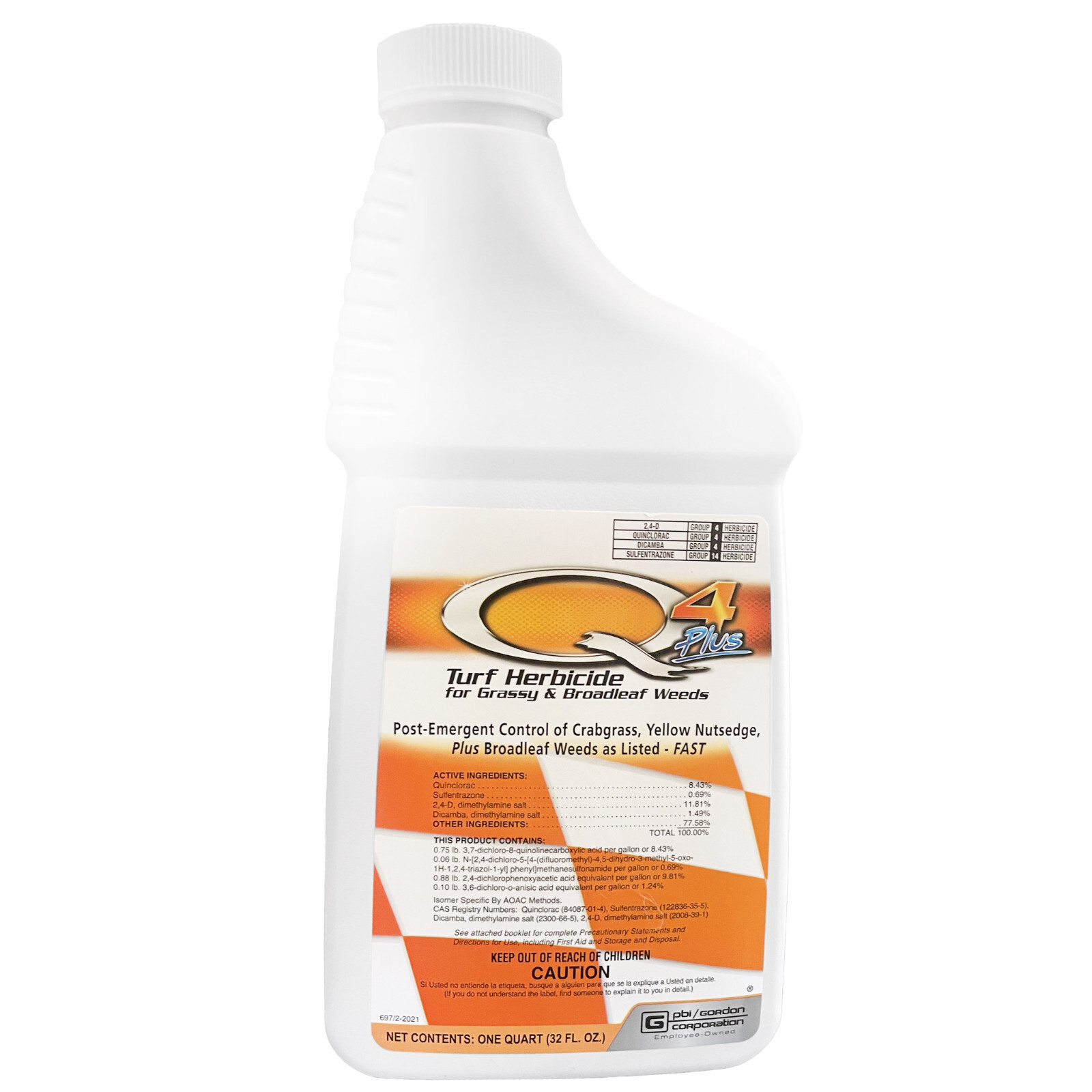 Q4 Plus Turf Weed Control - Crabgrass Yellow Nutsedge - NOT FOR SALE TO ...