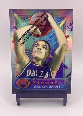 1994 Topps Finest Donald Hodge #48 Dallas Mavericks | eBay