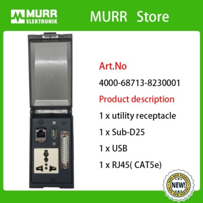 4000-68713-8230001 MURR MODLINK MSDD BASIC SINGLE COMBI INSERT ...