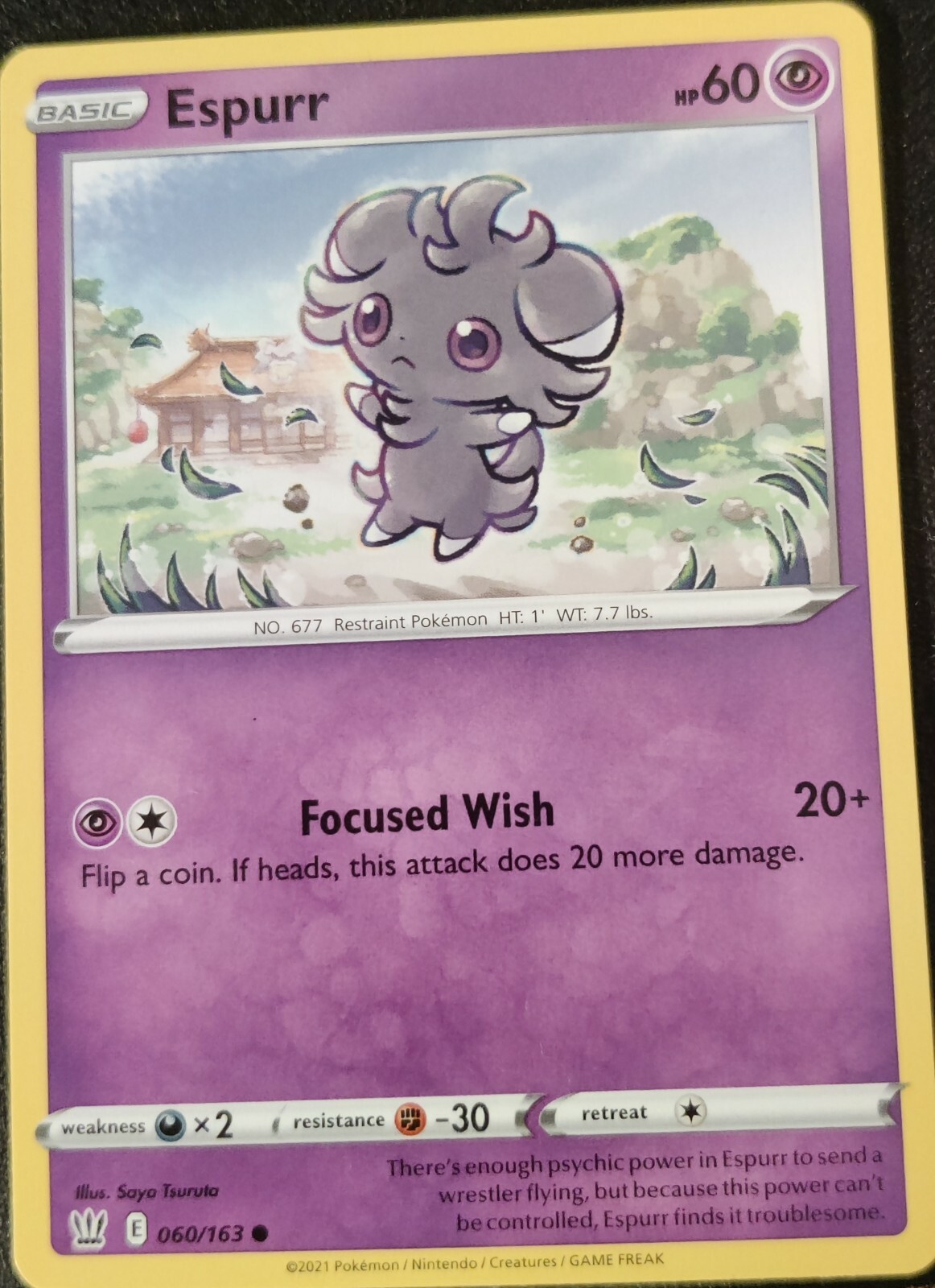 Pokemon card Espurr | eBay