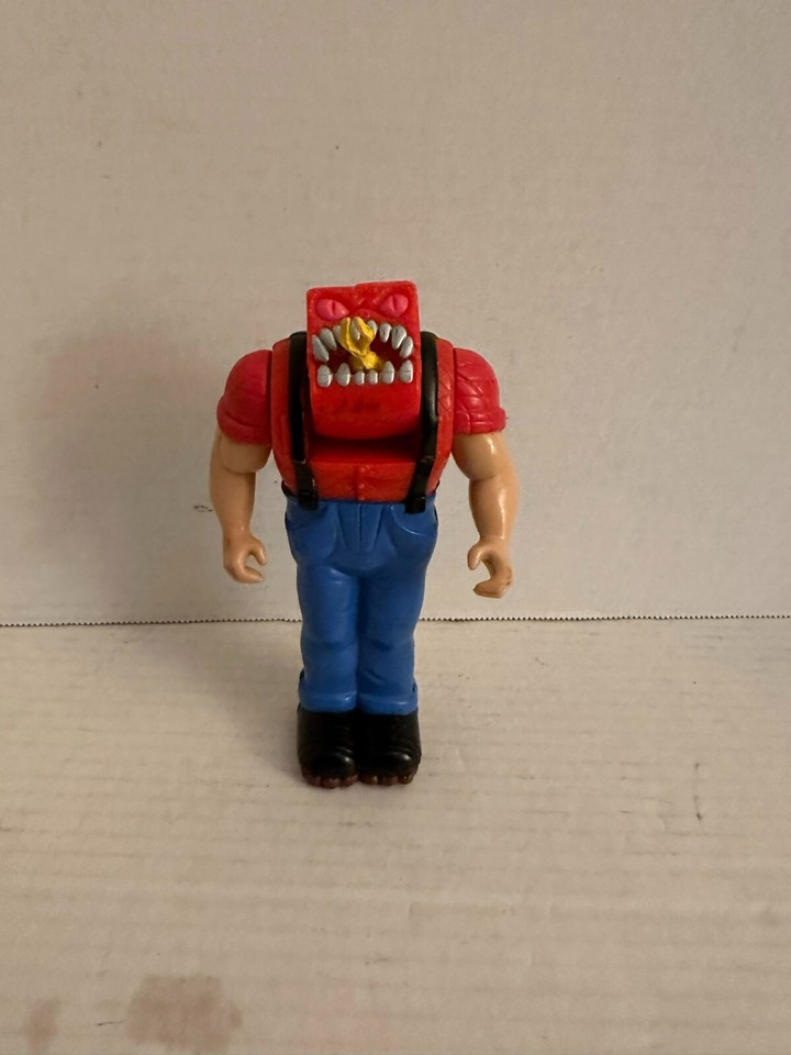 1988 Real Ghostbusters Hard Hat Horror Ghost Haunted Human Figure No ...
