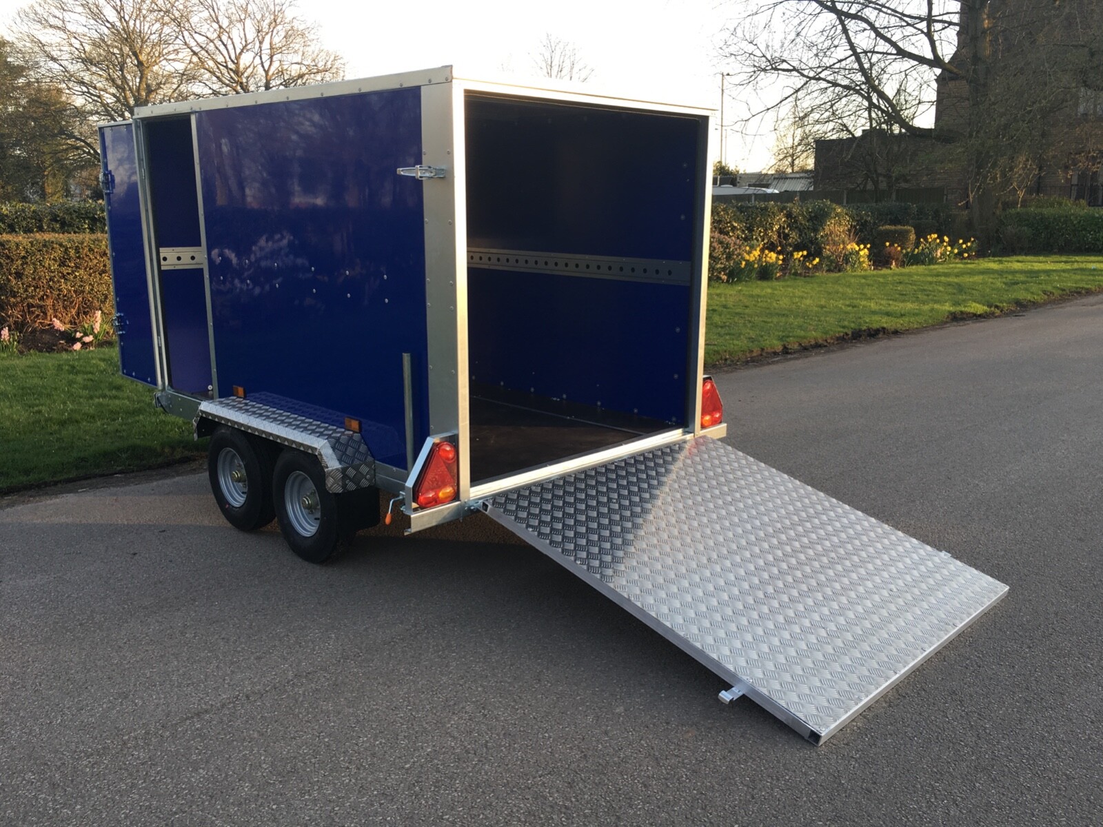 TICKNERS BOX TRAILER 8x5x5. TWIN AXLE from Teds Trailers Liverpool ...