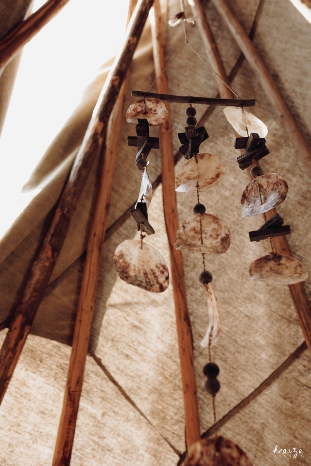 Tipi tent 5m, 16ft Cheyenne teepee tent, 100% natural material, pyramid ...