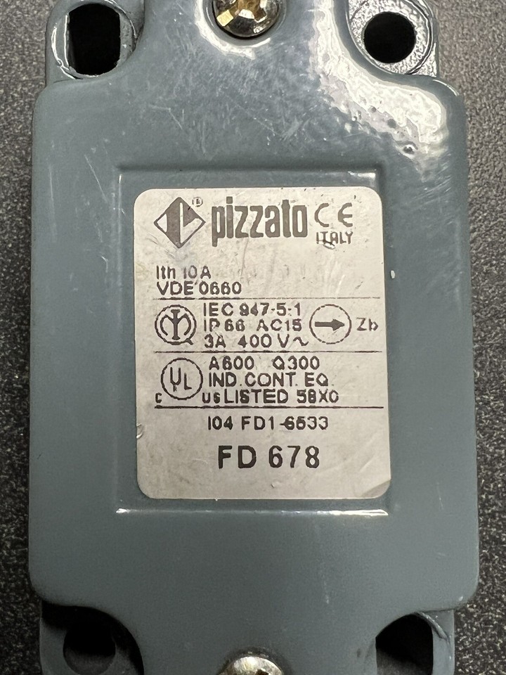 Pizzato FD 678 3A 400VAC Cable Pull Perimeter E-Stop Switch | eBay