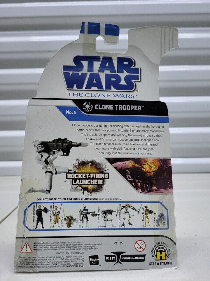 Clone Trooper No.5 5 STAR WARS The Clone Wars TCW OPEN Box D1 | eBay