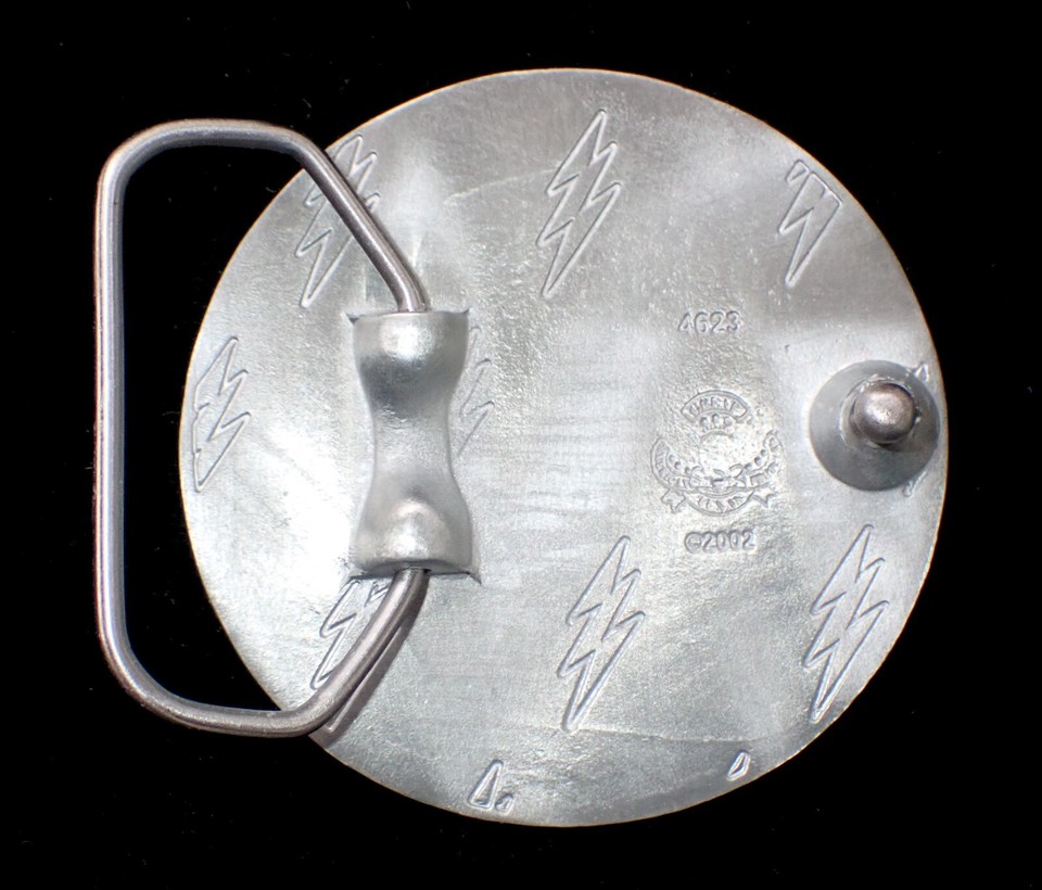 THE FLASH YELLOW LIGHTNING BOLT BELT BUCKLE GREAT AMERICAN PRODUCTS ...
