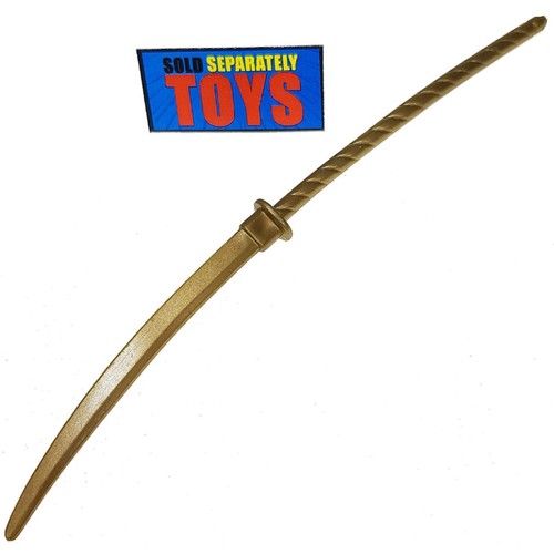 Vtg Legends of Batman Samurai Batman NO DACHI SWORD gold weapon ...