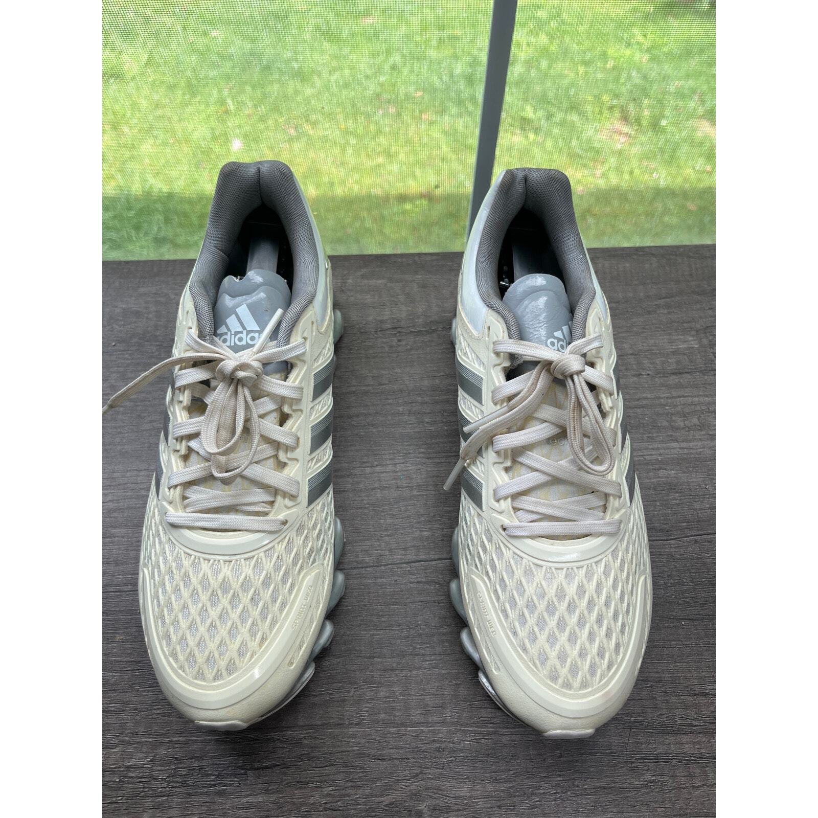 Adidas Springblade Razor Gray White Running Sneakers Size 5.5 Womeen | eBay