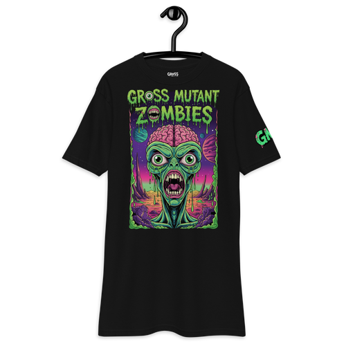 GROSS MUTANT ZOMBIES | GMZ | MUTATED BRAINY ALIEN ZOMBIE T-SHIRT | eBay