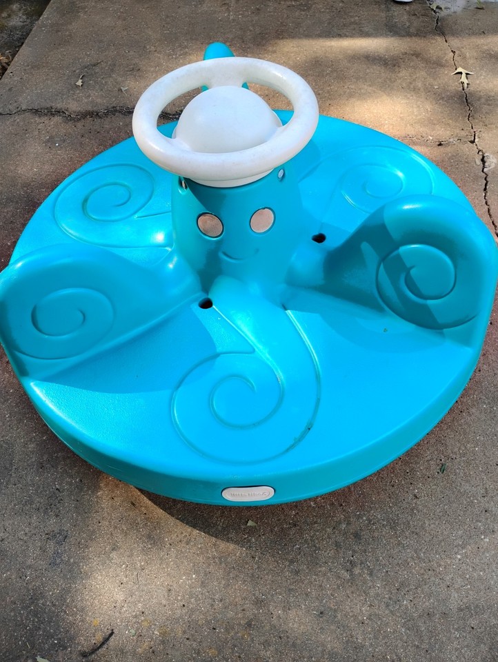 Vintage Little Tikes Octopus Merry Go Around | eBay
