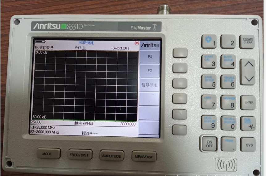 Anritsu S331D Site Master Cable & Antenna Analyzer WITH power adapter ...