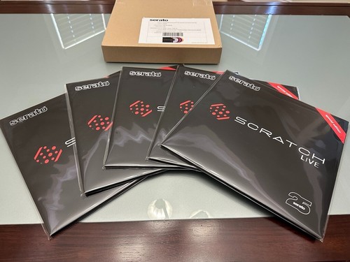 Serato Scratch Live 25th Anniversary Control Vinyl Box Set (All Five ...