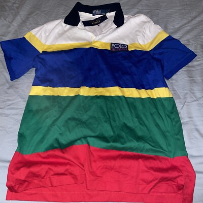 Polo Ralph Lauren Hi Tech Polo Short Sleeve Shirt Size Medium | eBay