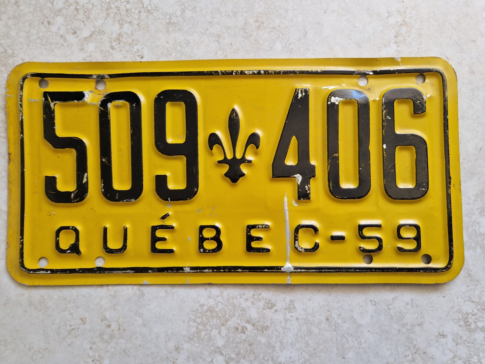 Plaque d'immatriculation Canadienne Québec License Plate | eBay