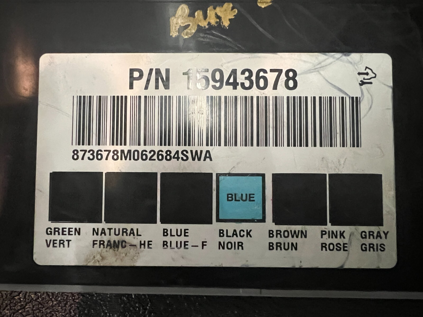 Body Control Module BCM 15943678 Fits 07-11 13 GMC Sierra Pickup Truck ...